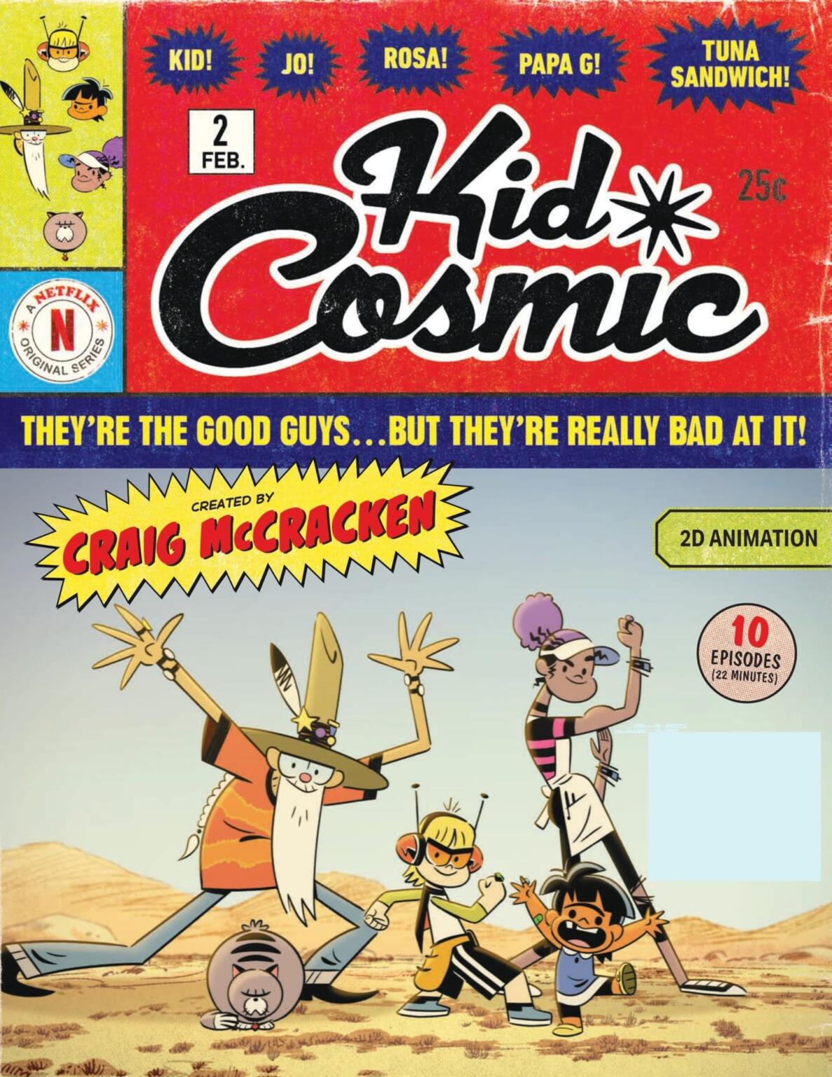 Kid Cosmic | 1.ª temporada estreia hoje na Netflix